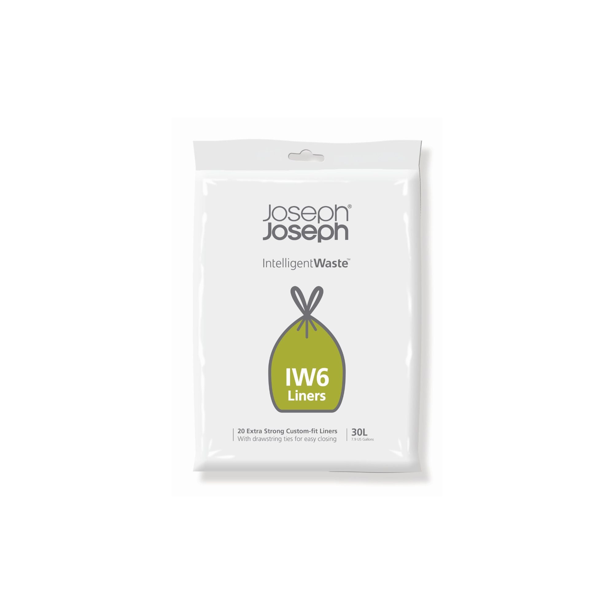 IW6 Bin Liners (20 Pack) - Grey – Joseph Joseph South Africa
