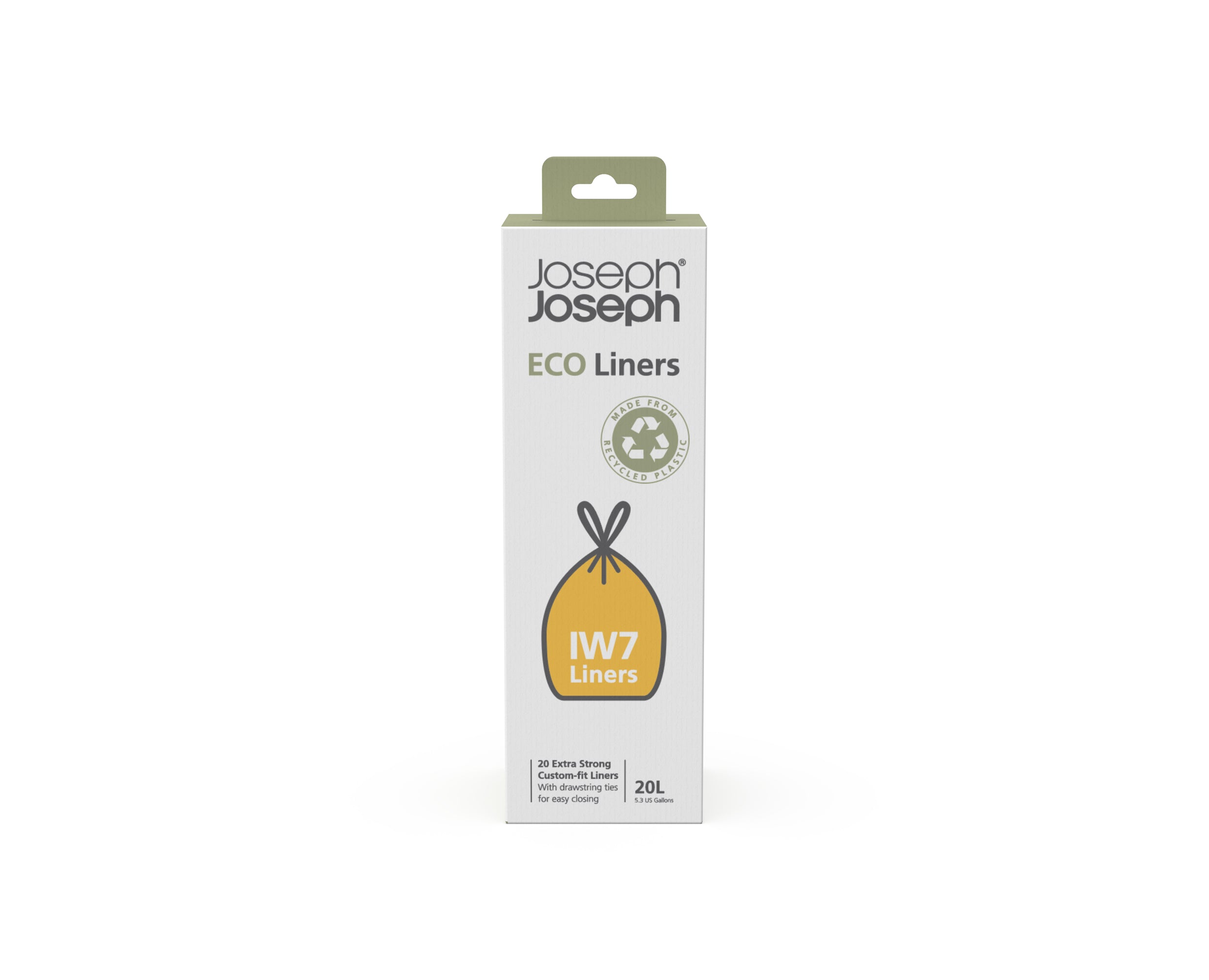 IW7 Eco Bin Liners (20 Pack) - Grey – Joseph Joseph South Africa
