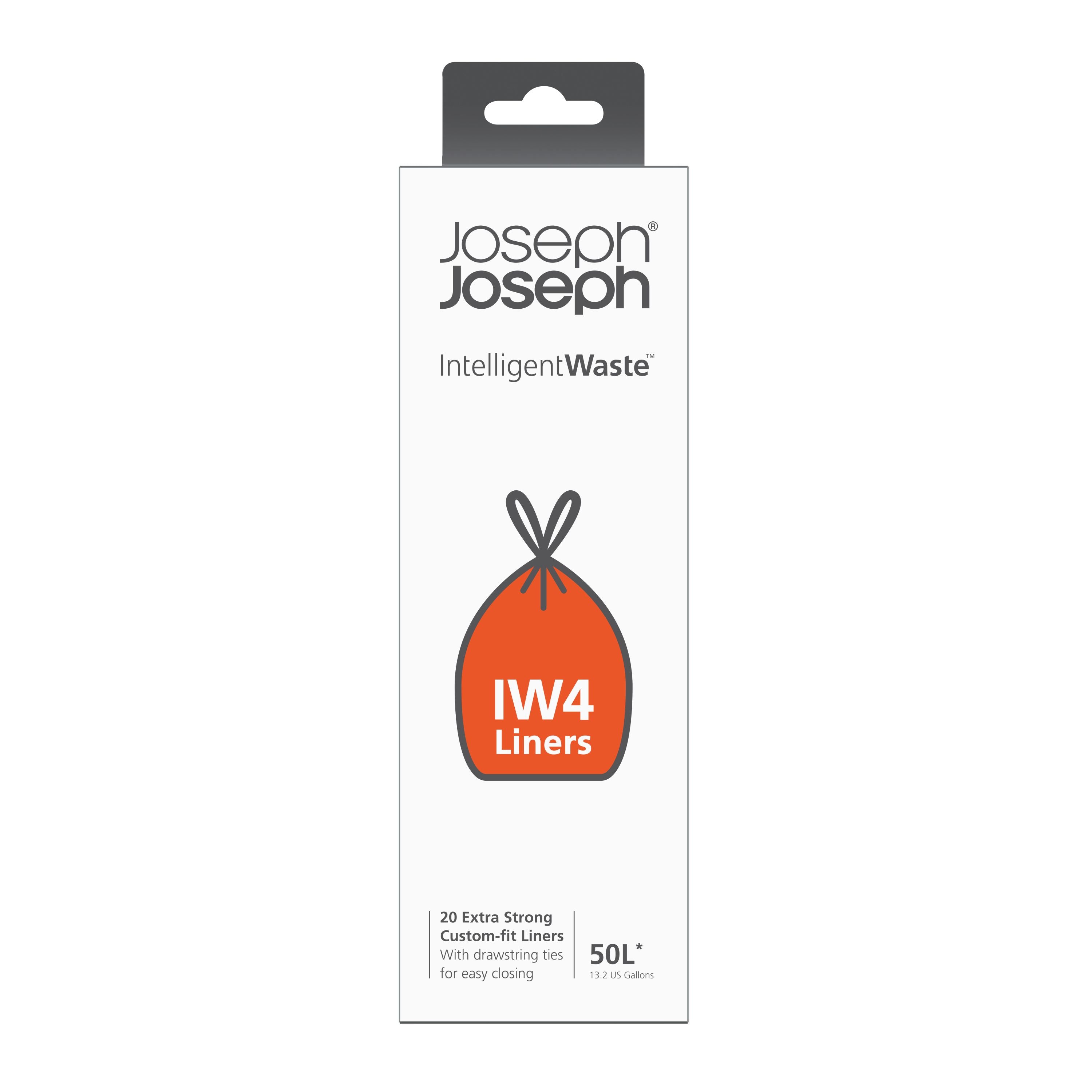 IW4 Bin Liners (20 Pack) - Grey – Joseph Joseph South Africa